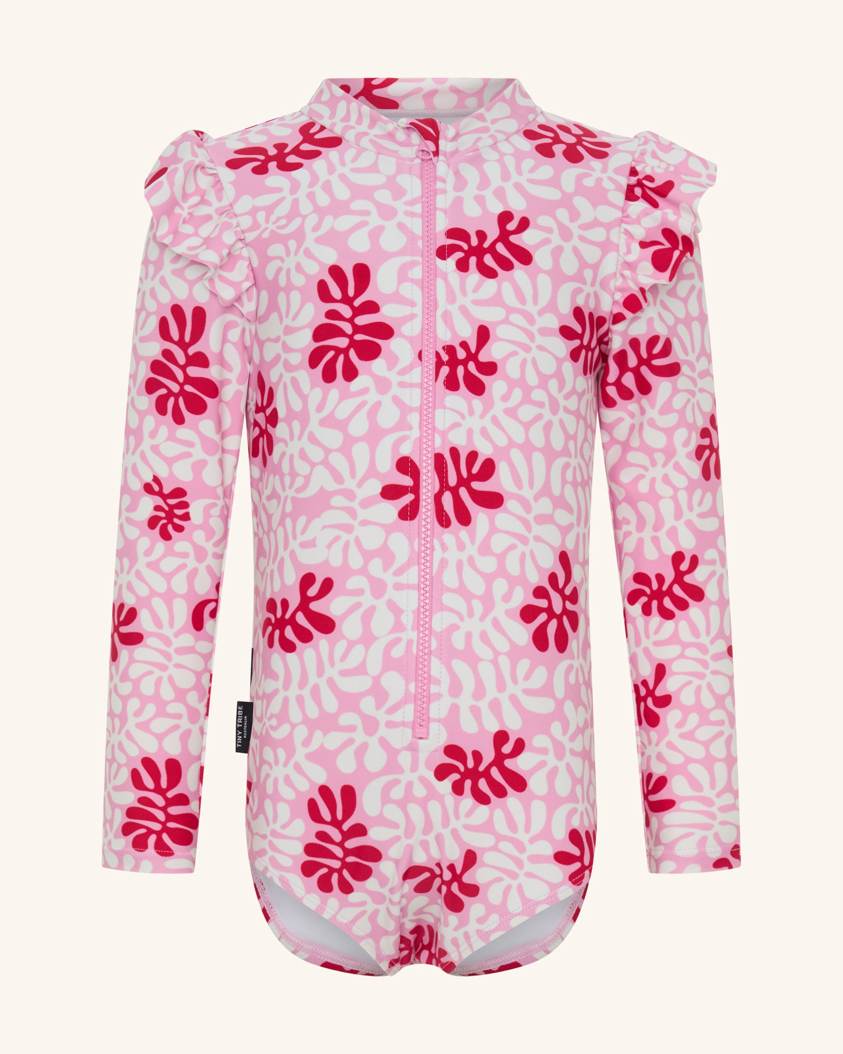 Sweet Coral Long Sleeve Swim – TINY TRIBE